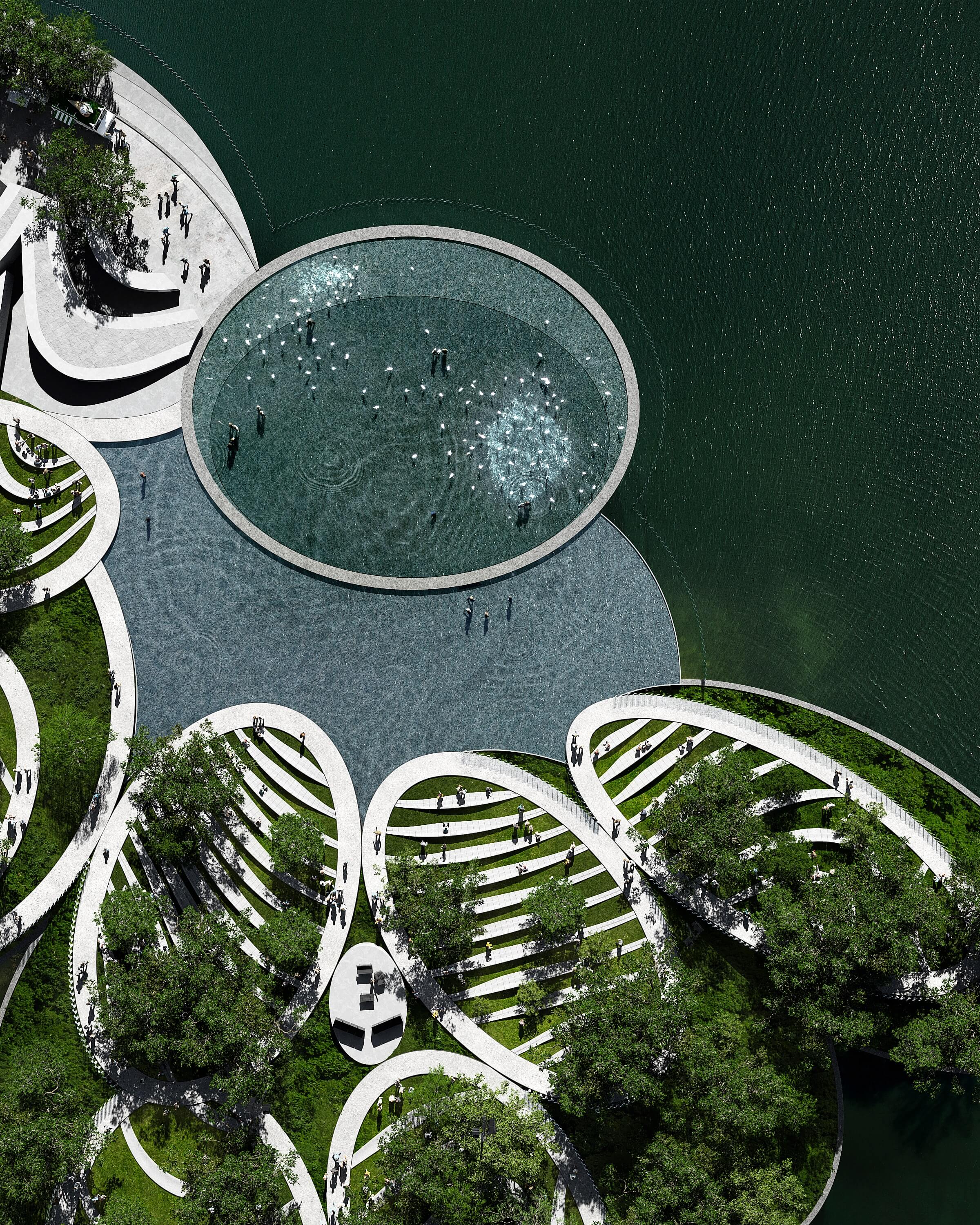 Suseongmot Lake Floating Stage — PARKKIM
